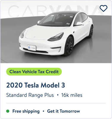 Learn About Electric Vehicle Tax Credits Carvana Carvana